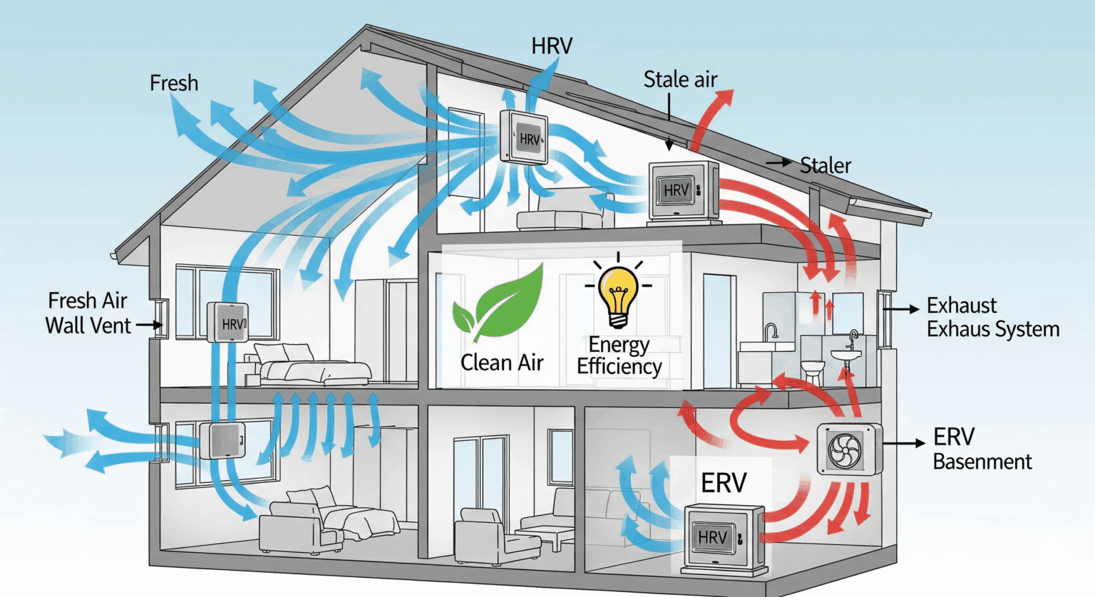 Complete Guide to Fresh Air Ventilation Systems for Your Home (2025) - IAQ.Works